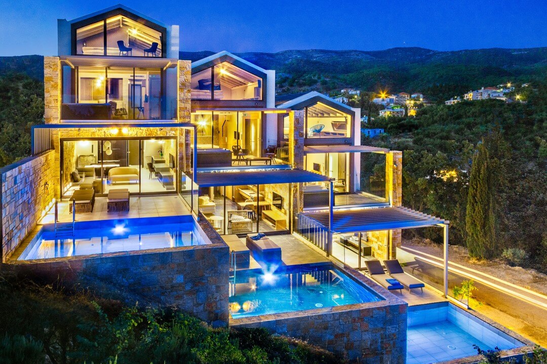 Μεζονέτα με εξωτερικό jacuzzi - Ilvy Suites